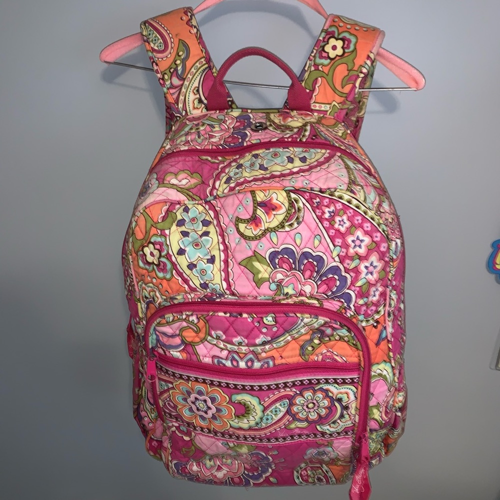 Super Cute Pink Vera Bradley Backpack!!! - Gem